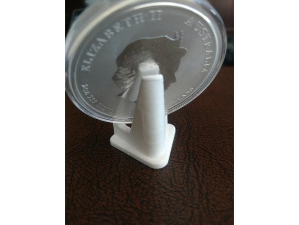 Coin Easel Coin Display Stand | Range of Colours | 3D Print | 3DPrinter.nz